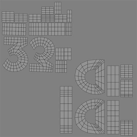 3d Text 3d Model Turbosquid 2130627