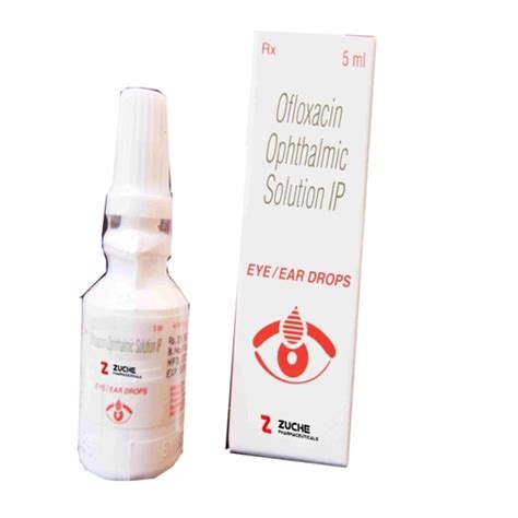 Ofloxacin Ophthalmic Solution 03 Sterile Formula Antibiotic Eye