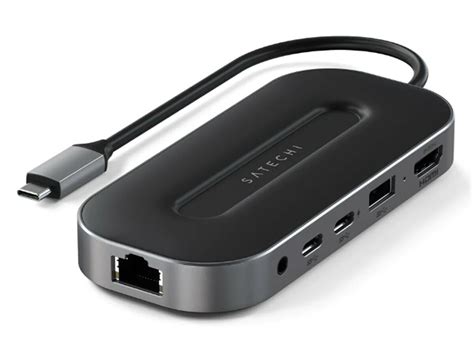 Satechi Usb 4 Multiport Adapter With 2 5 Ethernet Gives Your Workspace More Connectivity