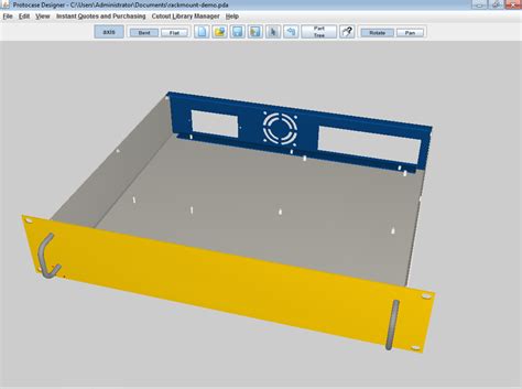Creating An Enclosure To Mount A PCB Protocase Designer Documentation