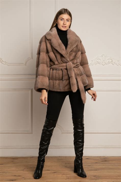 Купить норковую шубу в Харькове цена шубы из норки Шуба норка 1018