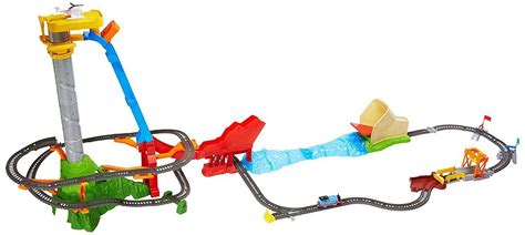 Thomas And Friends Trackmaster Motorized Trailway Sky High Bridge Jump