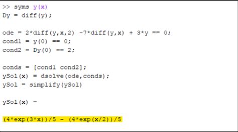 [solved] 1 matlab to find the solution to the initial value problem course hero
