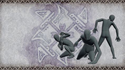 Monster Hunter Rise Hide Pose Set