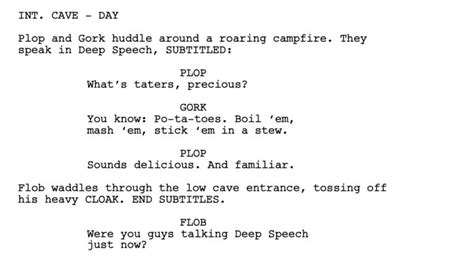 How To Format Dialogue In Another Language WeScreenplay