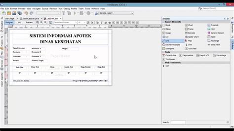 Tutorial Membuat Report Data Obat Java Netbeans And Database Myqsql Part 25 Youtube