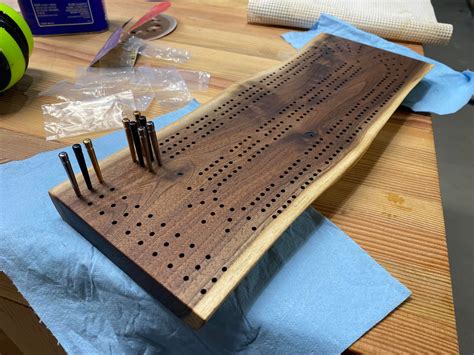 I Made A Cribbage Board R Cribbage