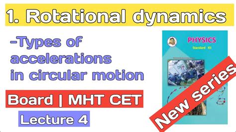 12 Th Science Ch 1 Rotational Dynamics Lecture 4 Maharashtra