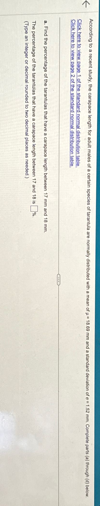 Solved Click Here To View Page 1 ﻿of The Standard Normal