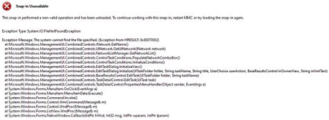 Cant Edit Scheduled Tasks Mmc Error Solved Windows 10 Forums