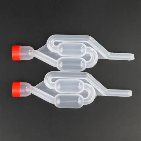 워터 씰 배기 밸브 홈브루 맥주 와인 도구 발효 에어 록 밀폐형 플라스틱 체크 밸브 친환경 증류기 도구 에어 록 배기 밸브 홈브류 맥주기타 바 액세서리 Aliexpress