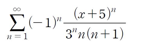 Solved Find The Convergence Radius And Convergence Interval