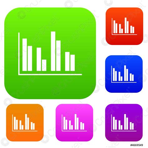 Financial Analysis Chart Set Collection Stock Vector 4669549 Crushpixel