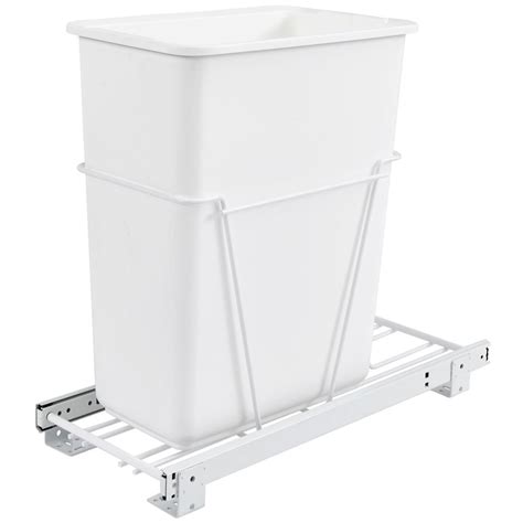Rev A Shelf Rv 12pb Single 35 Quart Pull Out Kitchen Cabinet Waste Bin Container Garbage Trash
