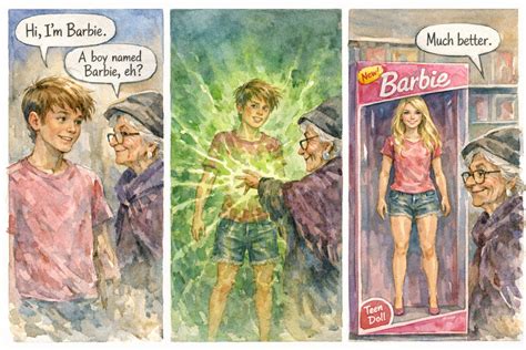A Boy Named Barbie By Ben243 On Deviantart