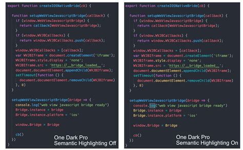 Productivity 與 Semantic Highlighting