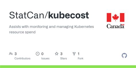GitHub StatCan Kubecost Assists With Monitoring And Managing