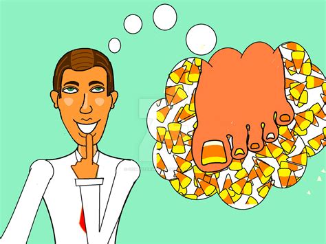 All The Flavor Of The Toes Candy Corn By Computerwiz26 On Deviantart