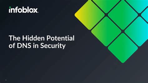 Webinar The Hidden Potential Of Dns In Security Infoblox