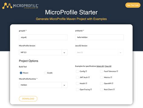 getting started with helidon learning microprofile