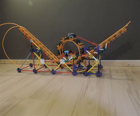 knex ball machine element roll back loop 9 steps instructables