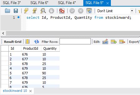 Database How To Calculate Inventory Using Mysql Stack Overflow