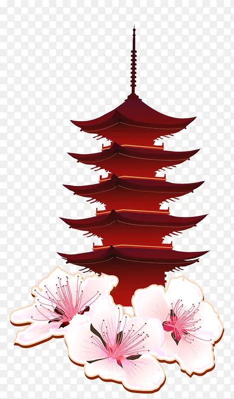 日本古代建筑矢量素材PNG图片素材下载 图片编号yxoxoavj 免抠素材网