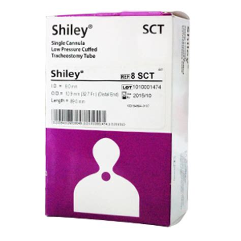 Canula Shiley Sencilla Sct Cglobo 8