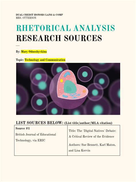 Rhetorical Analysis Sheet Pdf Logos