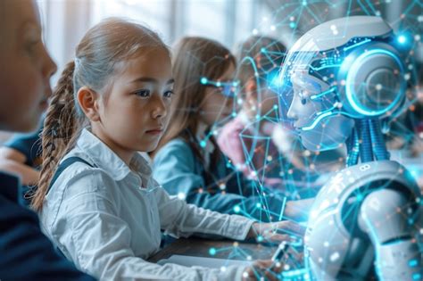 Premium Photo Education Revolution With Ai Integration Of Artificial Intelligence In Education