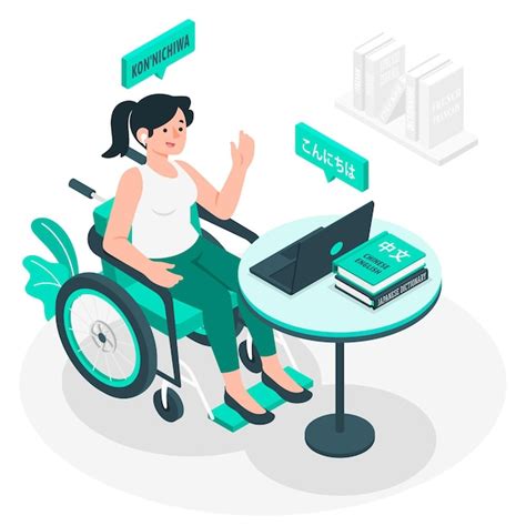 Elearning Disability Access Vectors And Illustrations For Free Download