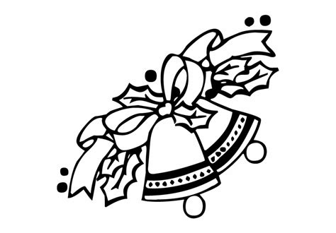 Free Christmas Bells Clipart Black And White Download Free Christmas