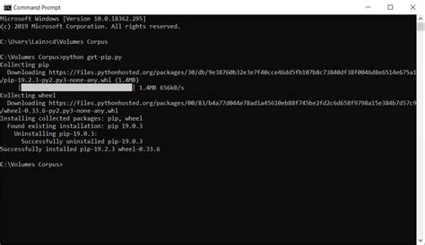 Installing Python Pip Install And Some Other Packages On Windows 10