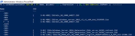 Querying A Vcenter For Mounted Isos On Vms Using Powercli Virtualcenter Blog