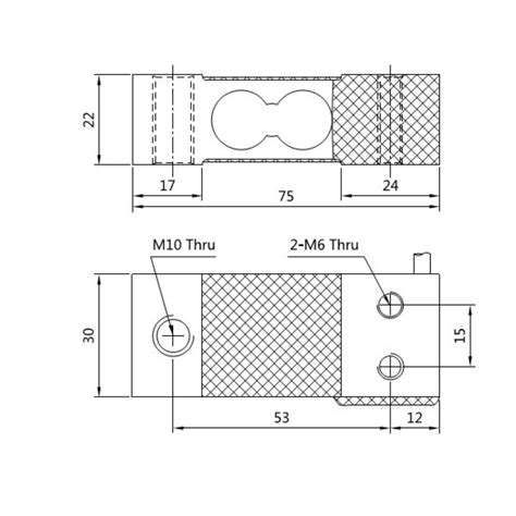 Parallel Beam Load Cell Ap65b Amowellsensor Load Cells Weighing Scale Pressure Sensor Level