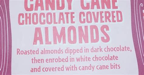 Whats Good At Trader Joes Trader Joes Candy Cane Chocolate Covered Almonds