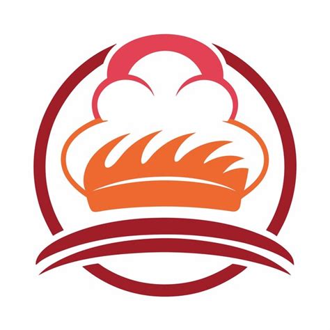 베이커리 로고 터 디자인 프리미엄 Ai 생성 벡터