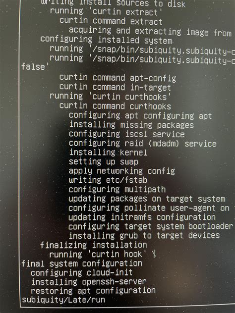 Question Ubuntu Server Installation Stuck On This Stage R Ubuntu