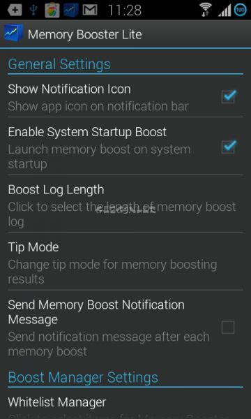 Memory Booster Ram Optimizer İndir Android Gezginler Mobil