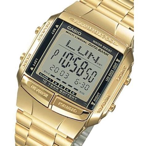 Casio Classic Gold Data Bank Illuminator Watch Db360g 9 The Watch Factory Australia
