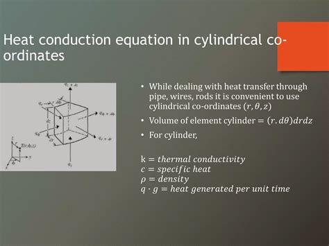 Heat Conduction Equation Pptx