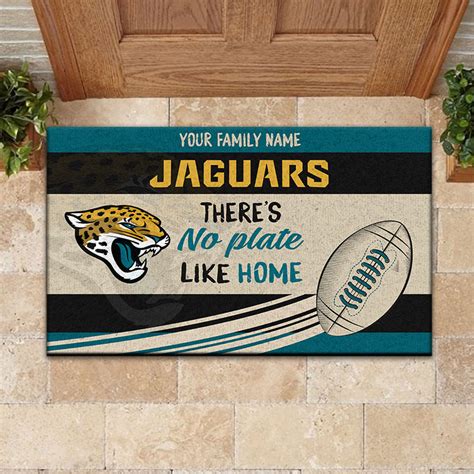 Jacksonville Jaguars Theres No Place Like Home Doormat Weesti