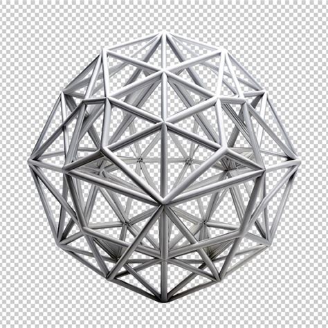 Geometric Structure Premium Ai Generated Psd