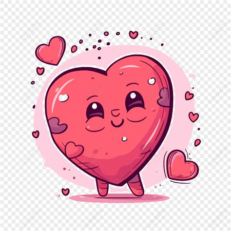 미소와 마음으로 만화 마음 문자 발렌타인 클립 아트 벡터문자 T애인 Png 일러스트 무료 다운로드 Lovepik