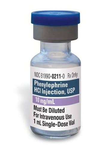 Phenylephrine Hcl Injection Usp 10 Mg At Best Price In Agra Life Shield Formulation
