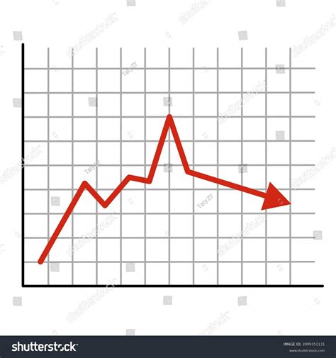Red Arrow Graph Growth Isolated Vector Stock Vector Royalty Free 2099351131 Shutterstock