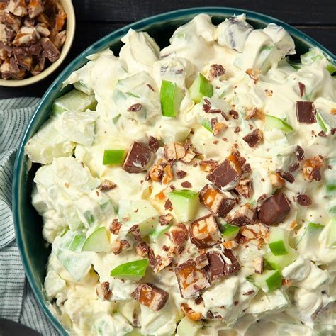 Candy Bar Apple Salad Taste Of Home At Alannah Wrigley Blog
