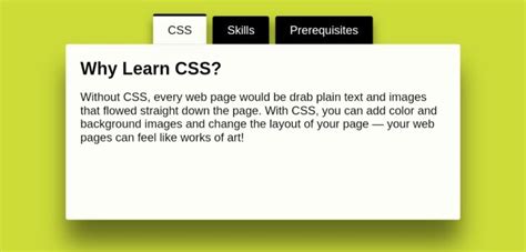 15 Css Animated Tabs