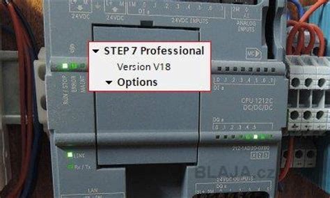 tia portal v18 upgrade plc programu v cpu