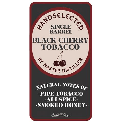 Black Cherry Tobacco Peerless Distilling Co